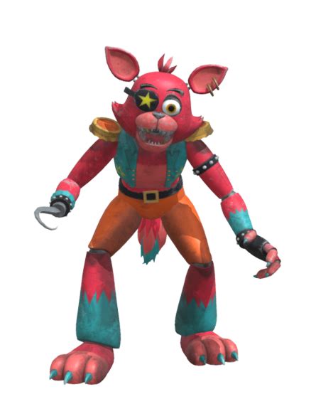 Glamrock Foxy Fnaf Security Breach By Pedrohenrinque On Deviantart