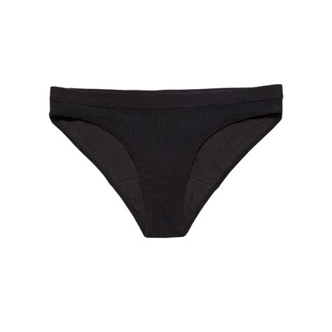 Kiklou Little Black Bikini Period Underwear S Black Hipicon