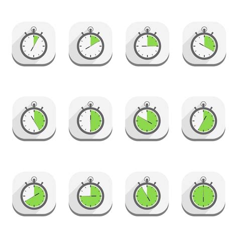 Premium Vector Stopwatch Icon Flat Design