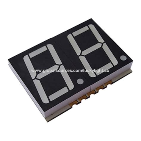 Buy Wholesale China Inch Mm Height Dual Digit Segment Smd Led Display With Long Life