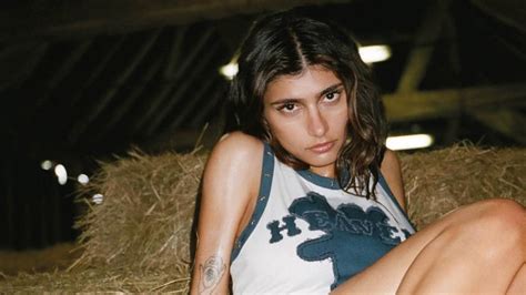 Mia Khalifa Sorprende Al Ser Rostro De Importante Casa De Modas La Nación