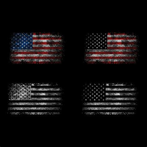 Grunge Usa Flag Vector Design 13002807 Vector Art At Vecteezy