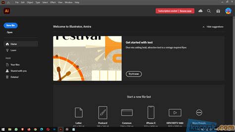 Cara Menghilangkan Home Screen Di Adobe Illustrator Kaconk