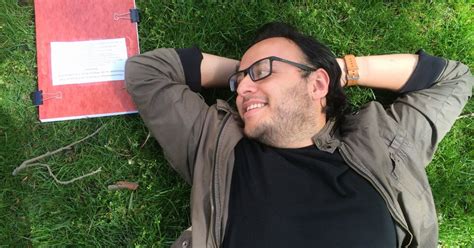 Funny Grad Student Dedicates Entire Photoshoot To His Dissertation