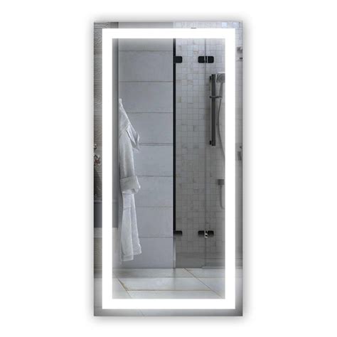 ᐉ Дзеркало з Led підсвічуванням 600х1200 мм Sr 062 • Краща ціна в Києві Україні • Купити в