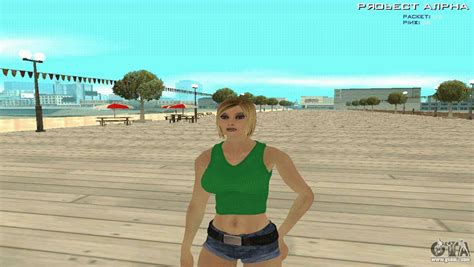 Grove Street Girl For Gta San Andreas