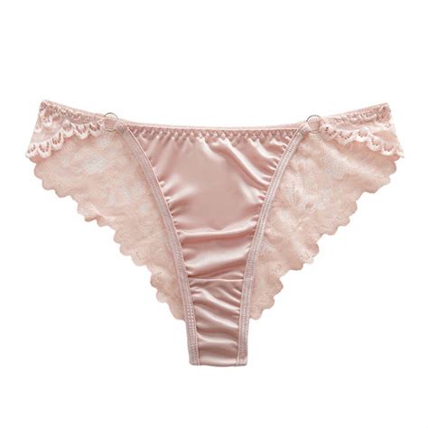 Byhong Womens Fashion Sexy Solid Color Soft Skin Crotch Low Waist