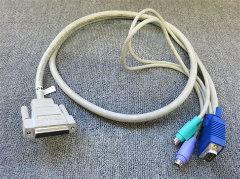 Cybex Cifca 4 Avocent Autoview 4ft Ds1800 Ps 2 Keyboard And Mouse Vga Kvm Cable