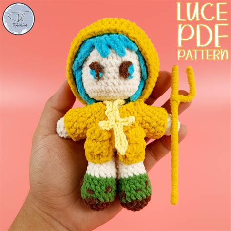 Luci Vatican Christian Mascot Crochet Pattern Pdf Download Luci