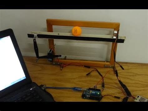 Mechatronics Tutorials Balancing Of A Ball On Beam Using Arduino As A