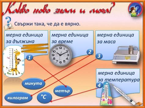 Измерване на температура ЧП 4 клас Булвест