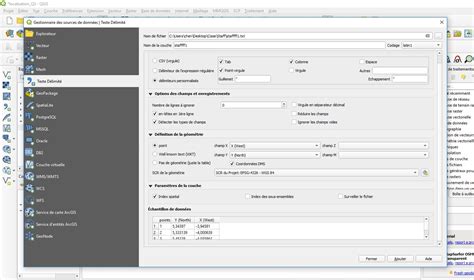 Layers Point With Csv Dont Display On Qgis 310 And 312 · Issue