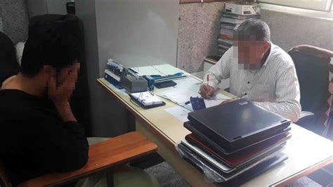 سارق لپ تاپ‌های دانشجویان دانشگاه علامه دستگیر شد عکس