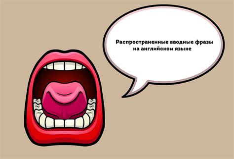 Вводные фразы на английском языке