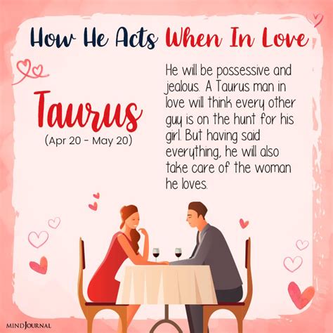 Taurus Personality Traits Men