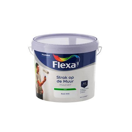 Flexa Strak Op De Muur Mat Watergedragen W05 10l Aanbieding Bij Praxis