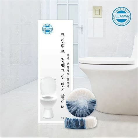 청백그린 변기 클리너 50g X 6개들이 화장실 세정제 청크린 크리너 티몬