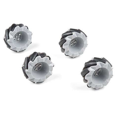 Mecanum Wheels Mm LEGO Compatible Pack Buy In Australia ROB Sparkfun
