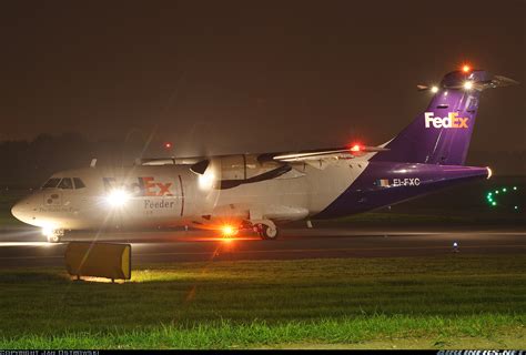 Atr Atr 42 300f Fedex Feeder Air Contractors Aviation Photo