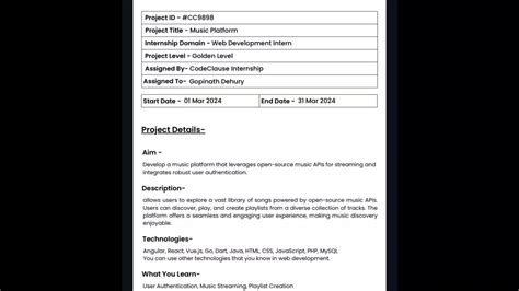 Gopinath Dehury On Linkedin Musicplatform Playlistcreation Spotifyapi Codeclause