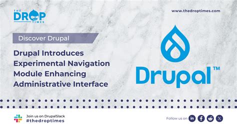 Drupal Introduces Experimental Navigation Module Enhancing Drupal Introduces Experimental Navigation Module Enhancing