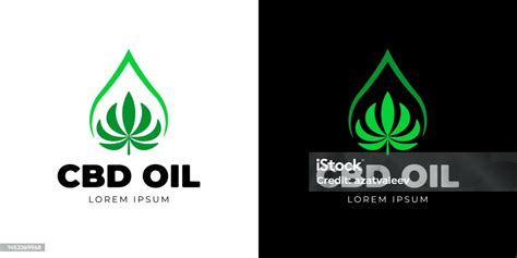 의료용 대마초 로고 개념의 Cbd 대마 오일 마리화나 잎 천연 제품 추출물 선형 로고 디자인 템플릿입니다 약용 녹색 칸 나비 디올 허브 개요 엠블럼 벡터 배지 Cbd 오일에