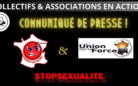 Communiqué des collectifs Parents En Colère et de l association l Union