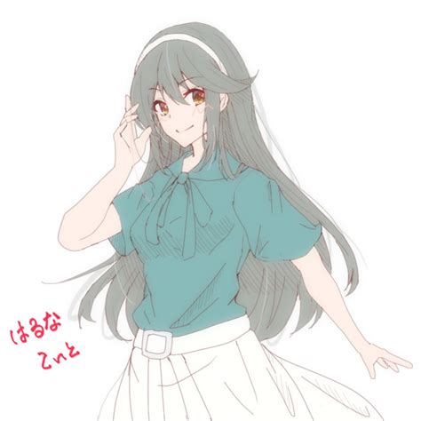 榛名さんとお絵描き練習 小糸 さんのイラスト ニコニコ静画 イラスト