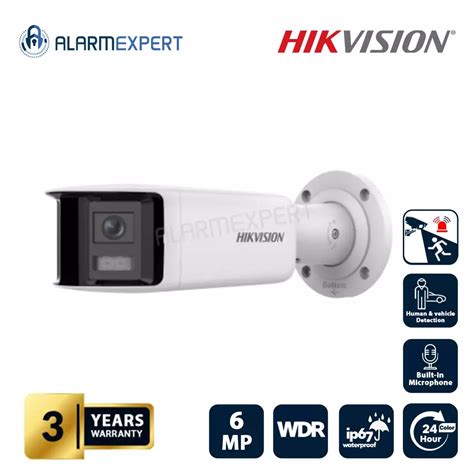 Hikvision 6 MP Panoramic ColorVu Fixed Bullet IP Camera