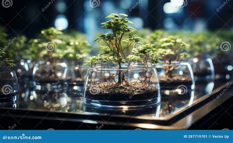 plant grow in hi tech controlling environment generative ai stock