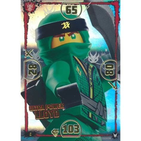 Ultra Power Lloyd Helden Karte LEGO Ninjago Serie