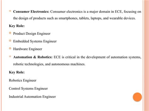 Ece Pptx It Contains Scope And Future Of Electronics And Communication Engineering Pptx