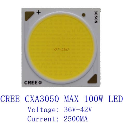 Big Sale W Cree CXA CXA COB Led Emitter Lamp Lights A K V V MA CRI
