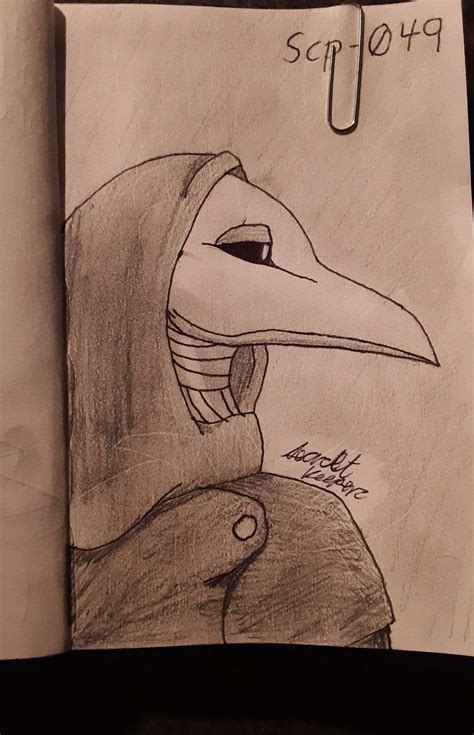 SCP 049 Drawing SCP Foundation Amino