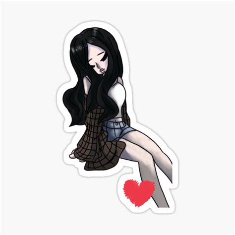 Sssniperwolf Heart Sticker By Rangoz Redbubble