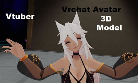 Create Custom Vrchat D Model Vrchat Avatar Nsfw Furry Avatar Vtuber Anime By Prolive D Fiverr