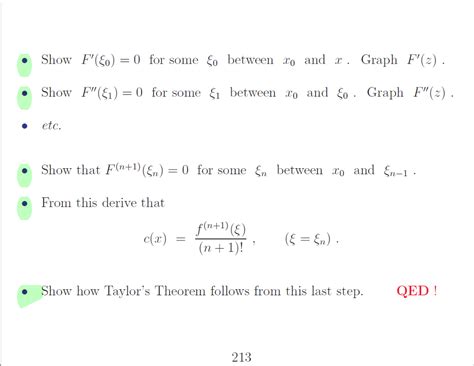 Solved TAYLOR S THEOREM Let P Xr EP Be The Taylor Chegg Com