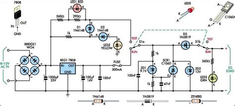 dc circuit schematic circuit diagram