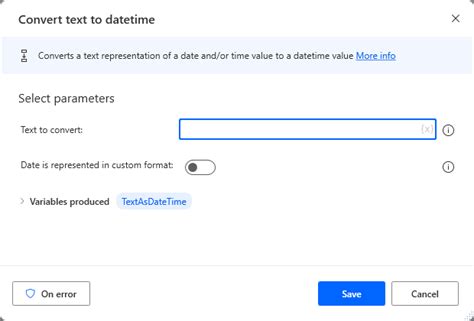 Convert Text To Datetime Actionpower Automate Desktop Kaizen