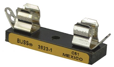 BUSSMANN Open Block Design Pole Fuse Block EM Grainger