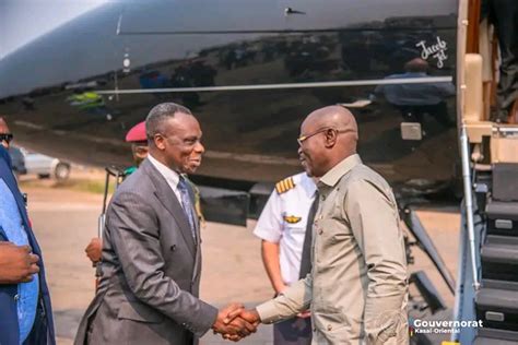 Kasaï oriental le VPM Guy Kabombo en mission officielle en province