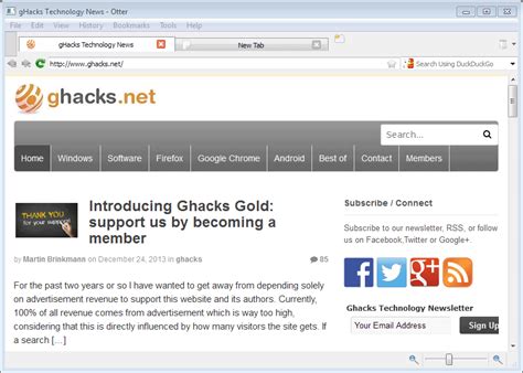 The Otter Browser Project Aims To Recreate The Classic Opera Web Browser Ghacks Tech News