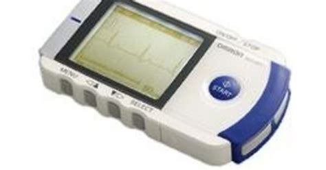 Omron Hcg 801 Portable Ecg Handheld Heart Rate Monitor Imgur