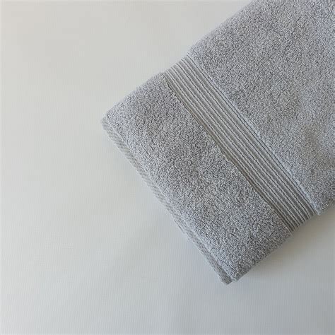 Colibri Imperial Towels Silver 550gsm Snoozshop
