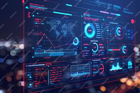 Premium Photo A Cybersecurity Dashboard Displaying Realtime Ai A