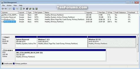 Dual Boot Windows 10 With Windows 7 Or Windows 8 Tutorials