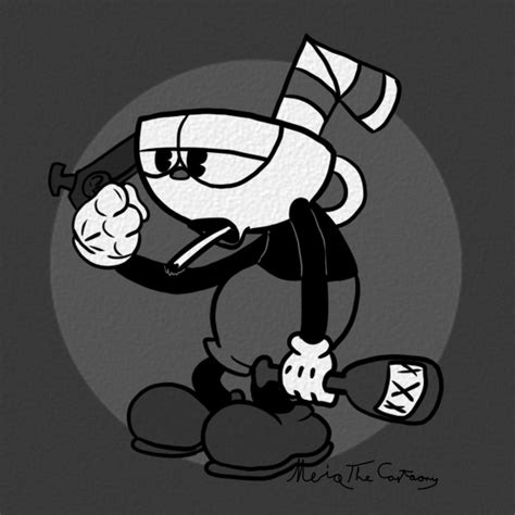 Suicide Cuphead By Meriothecartoony On Deviantart