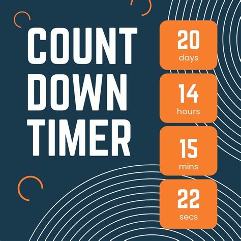 Free Countdown Timer Instagram Post Template To Edit Online