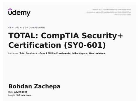 Bogdan Zachepa On Linkedin Cybersecurity Comptia Securityplus