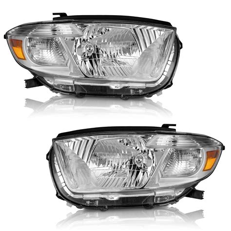 Weelmoto Headlights Assembly Compatible With 2008 2010 Toyota